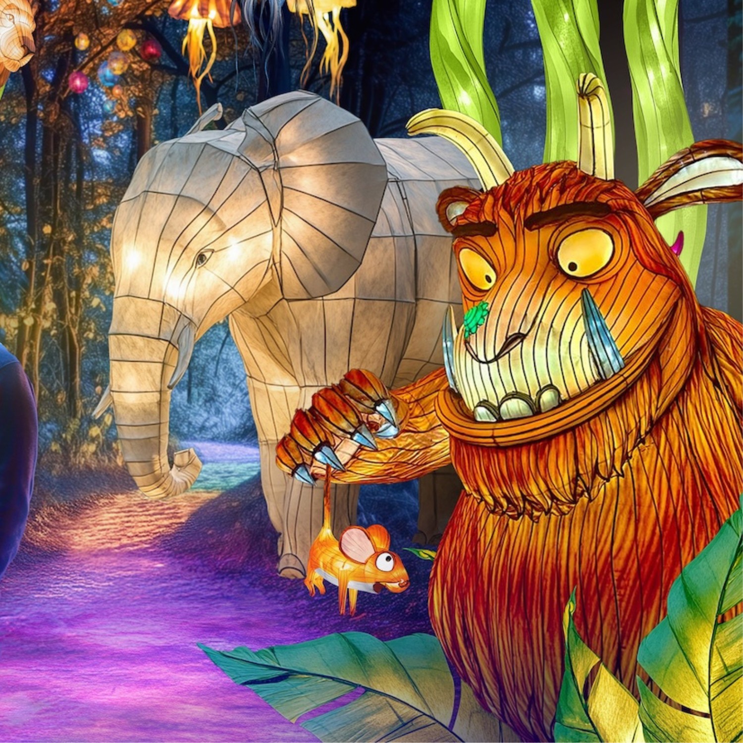 Lanterns of the Wild New Christmas Event at Twycross Zoo