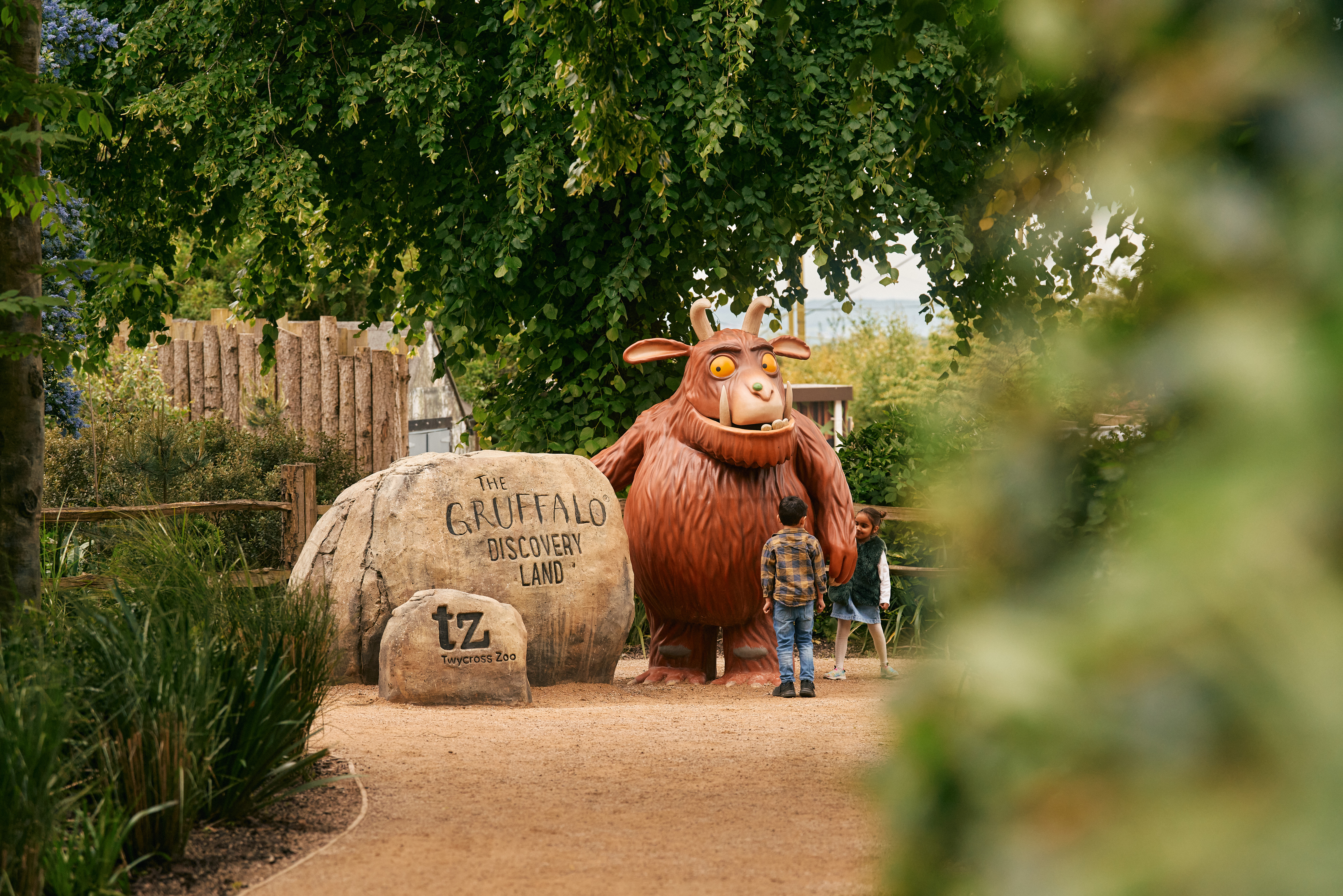 The Gruffalo Discovery Land at Twycross Zoo