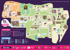 Twycross Zoo Map