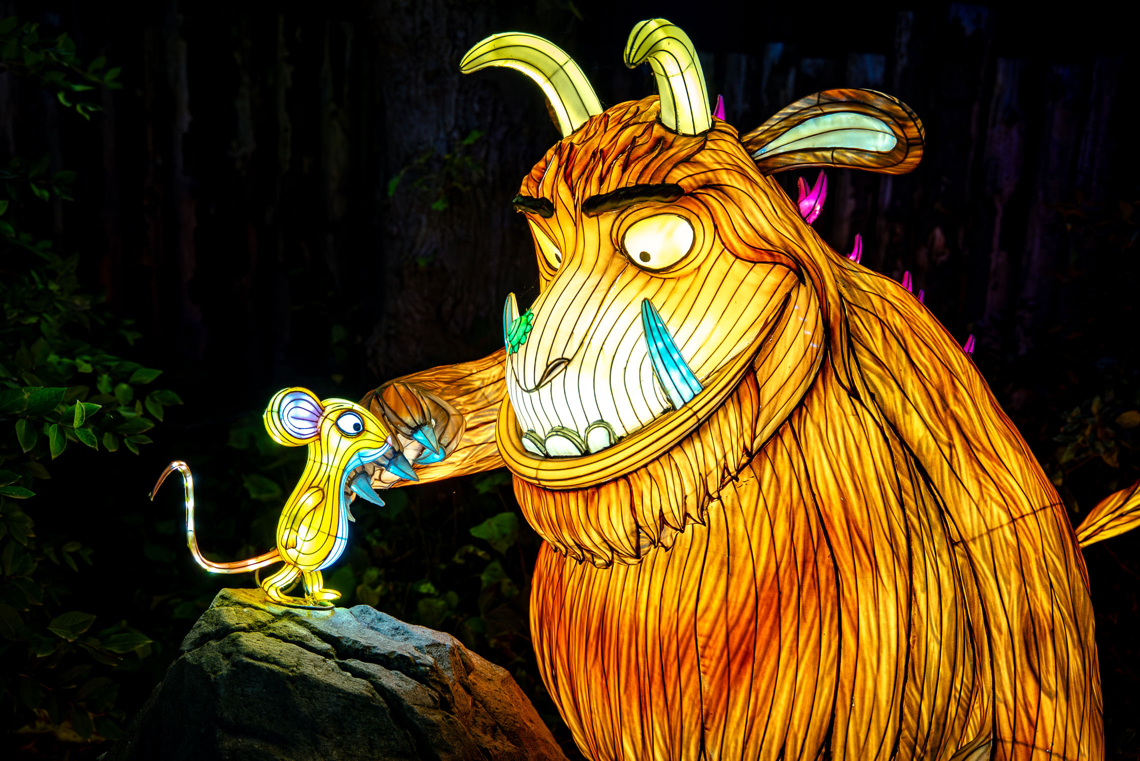 Lanterns of the Wild New Winter Event at Twycross Zoo